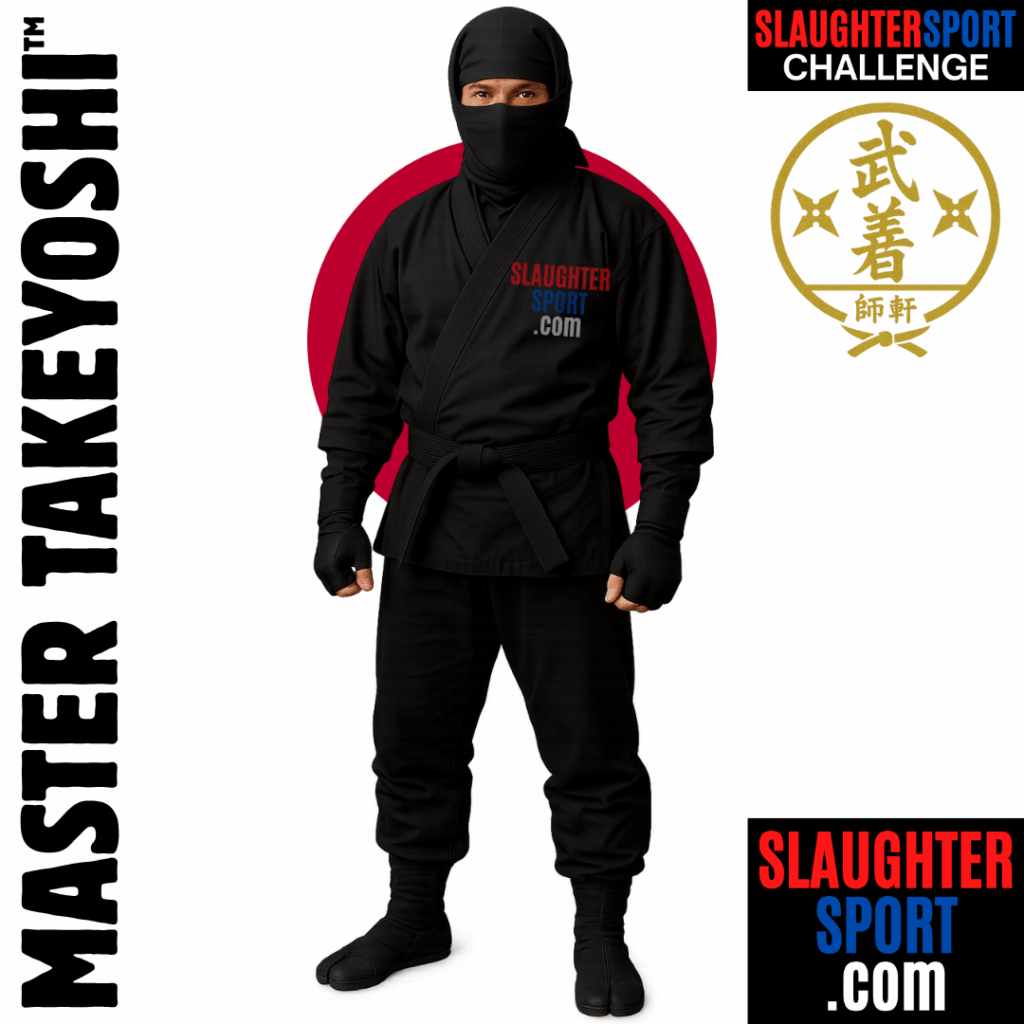 MASTER TAKEYOSHI™ | SLAUGHTERSPORT Challenge - SLAUGHTERSPORT™